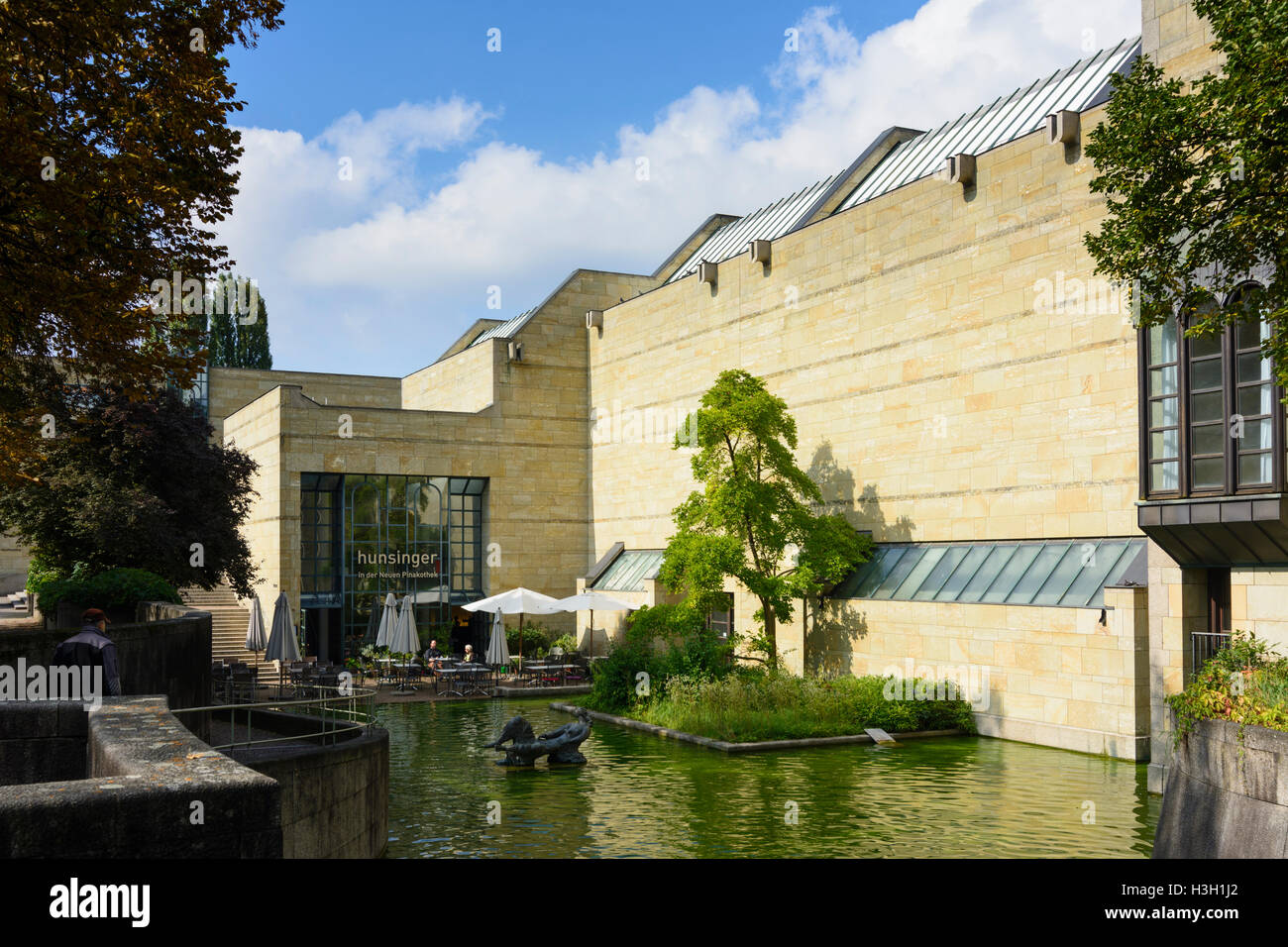 München, Munich: Neue Pinakothek (New Pinakothek), Oberbayern, Upper ...