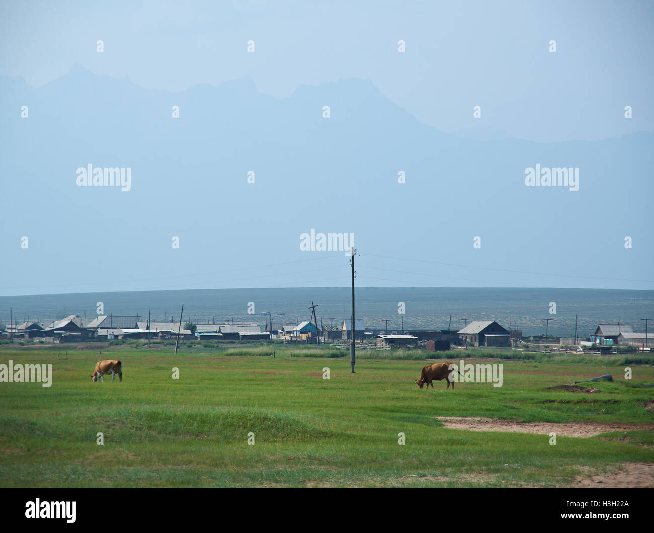 Buryat village hi-res stock photography and images - Alamy