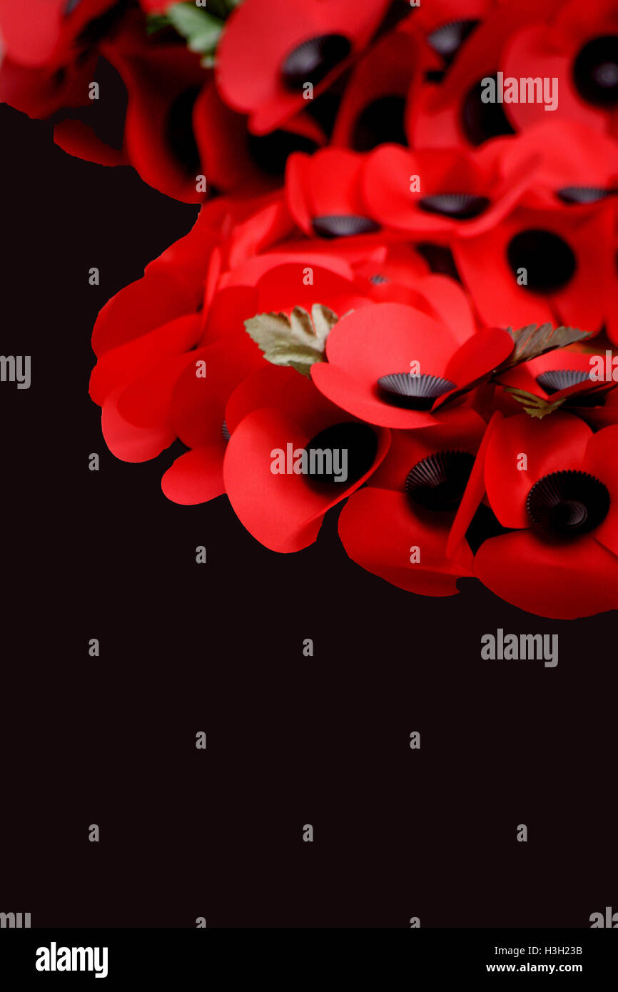 Remembrance Day Scene Stock Photo Alamy
