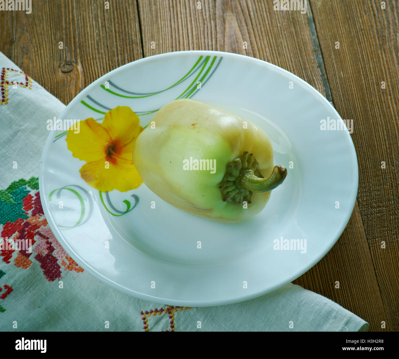 pickled Friggitello - sweet Italian chili pepper Stock Photo - Alamy