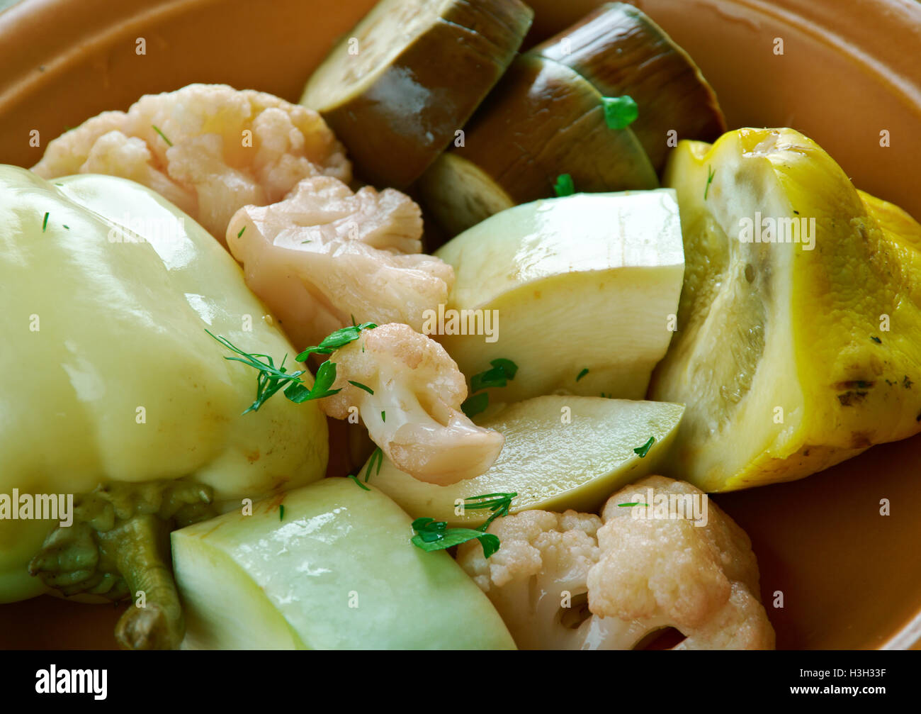 Torshi - Iranian, Afghan pickled vegetables Stock Photo - Alamy