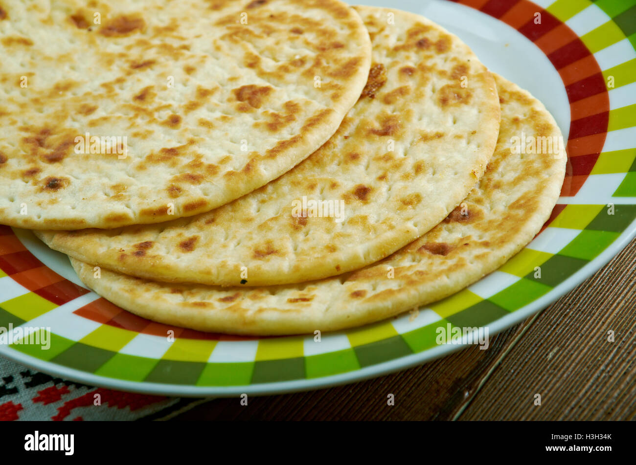 perunarieska Finnish potato flatbread Stock Photo - Alamy