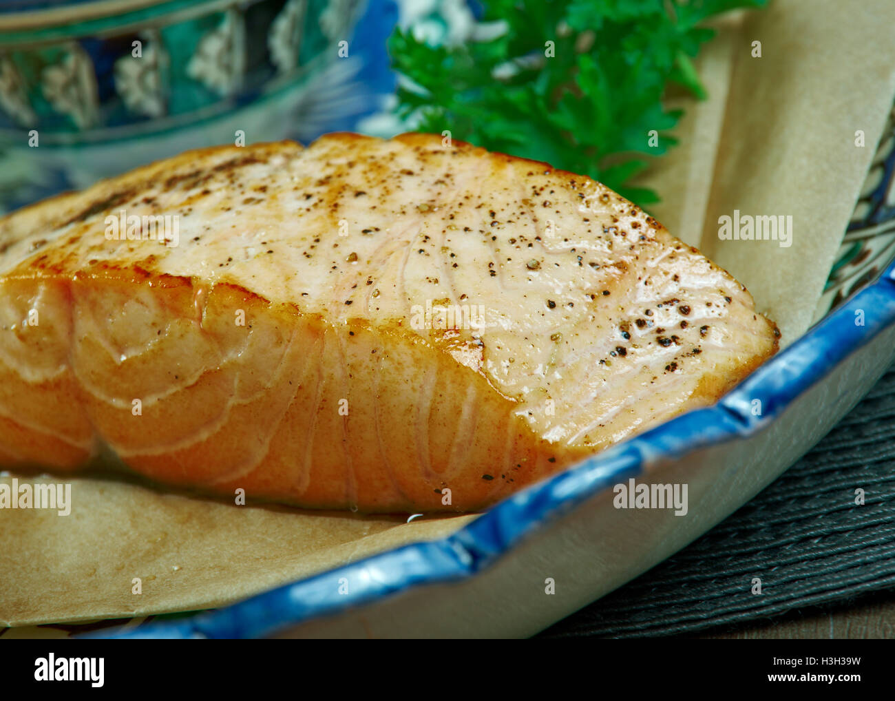 Trout steamed hi-res stock photography and images - Alamy