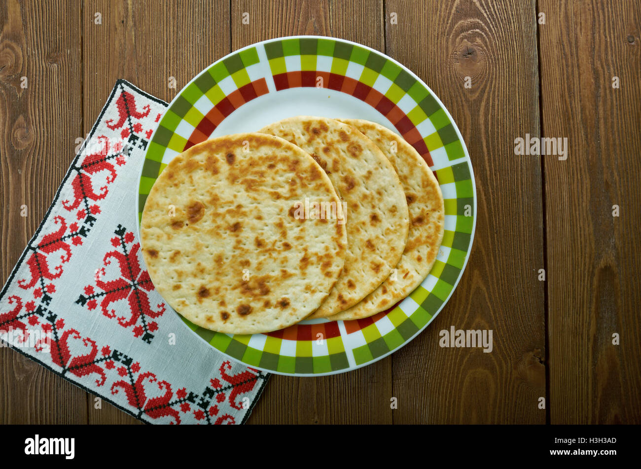 perunarieska Finnish potato flatbread Stock Photo - Alamy