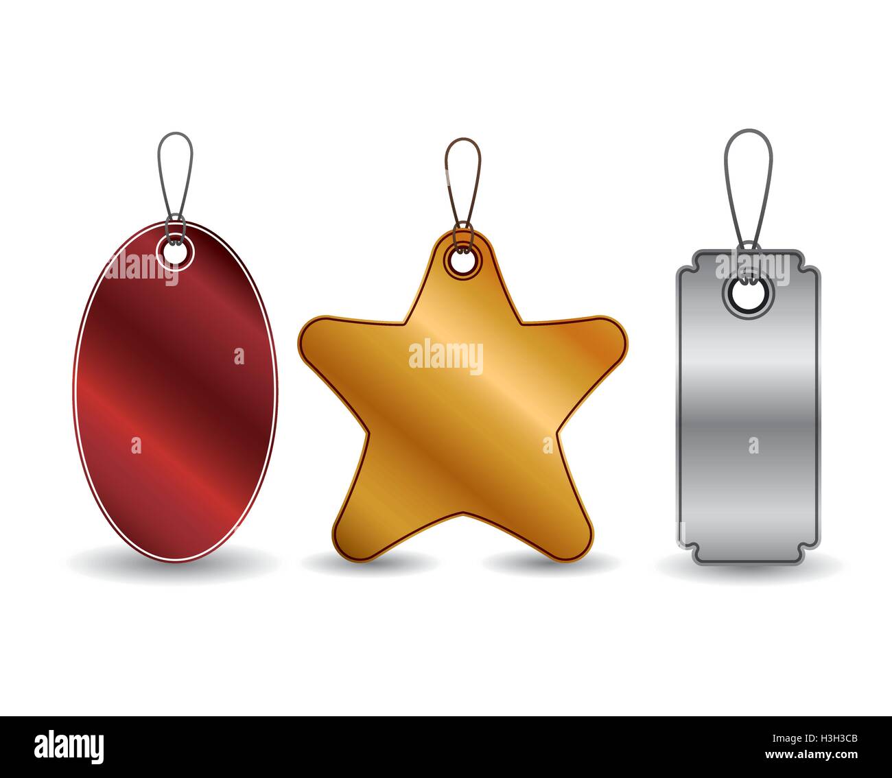 Isolated set of hanging tags design Stock Vector Image & Art - Alamy