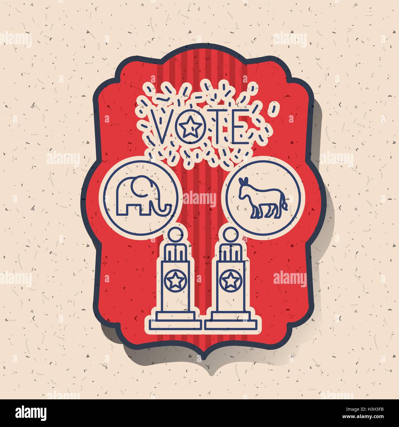 Presidents inside frame design Stock Vector Image & Art - Alamy