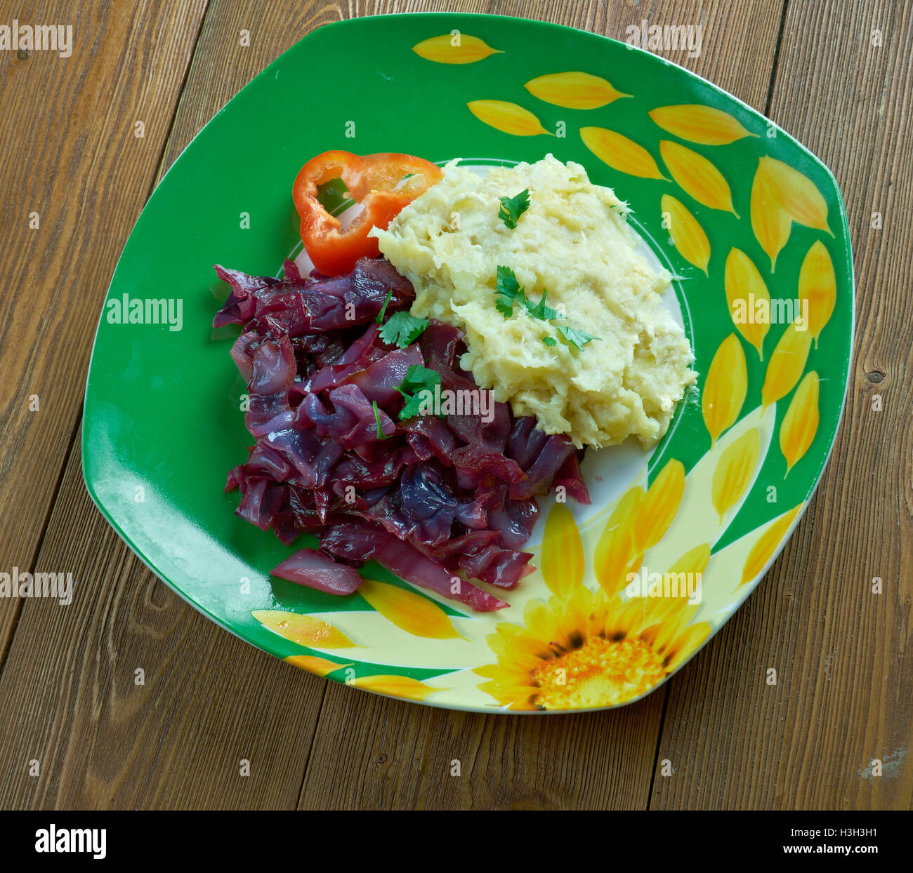 Traditional German Rotkohl- Sweet, Sour Red Cabbage Stock Photo - Alamy