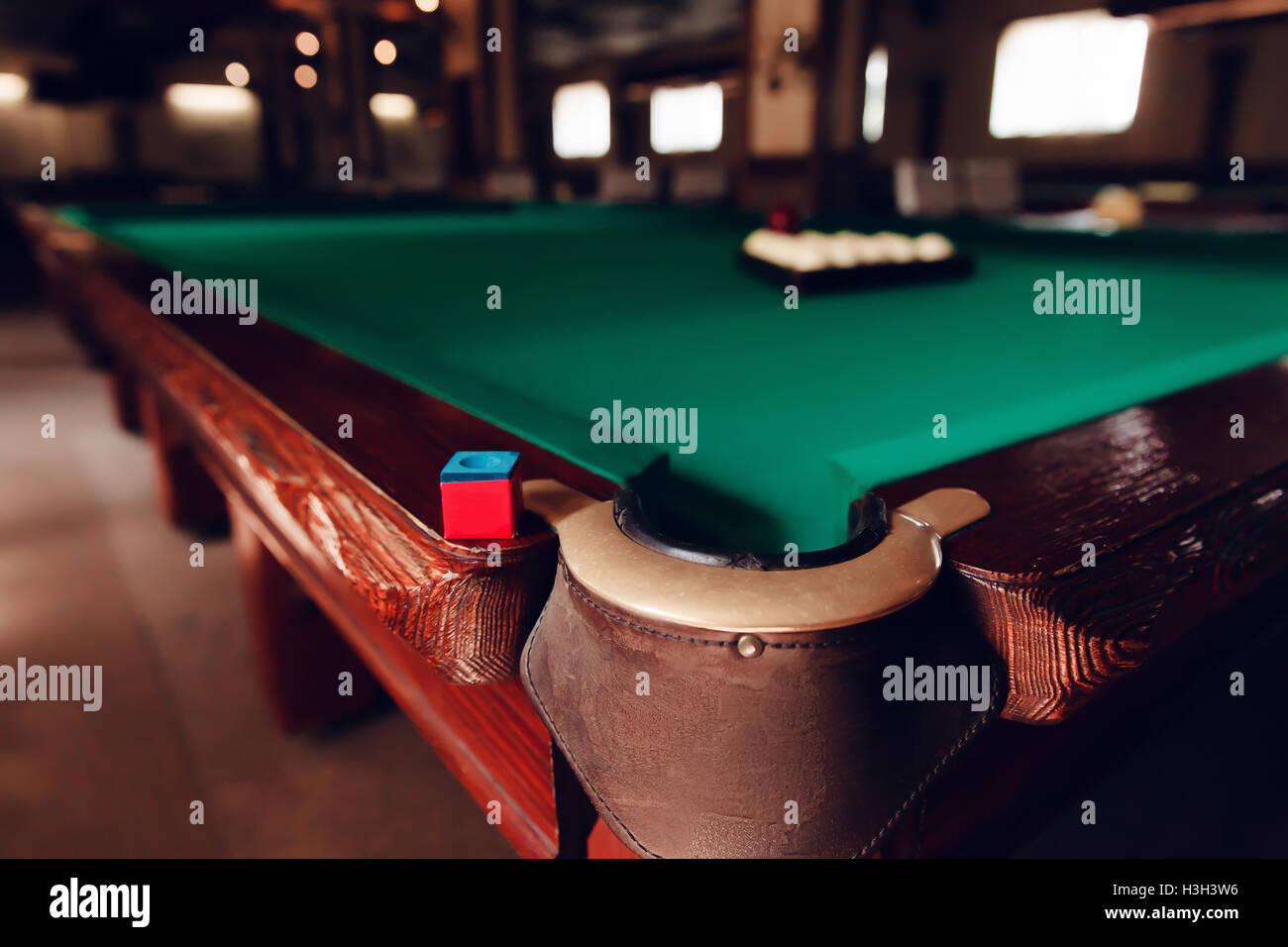 Pool billiard table hi-res stock photography and images - Alamy