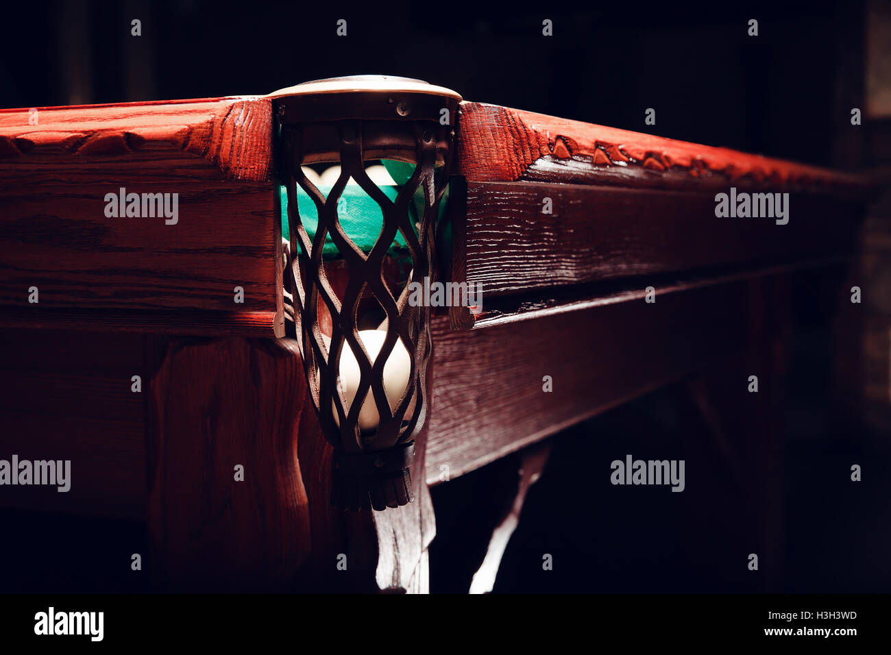 Billiards green empty hi-res stock photography and images - Alamy