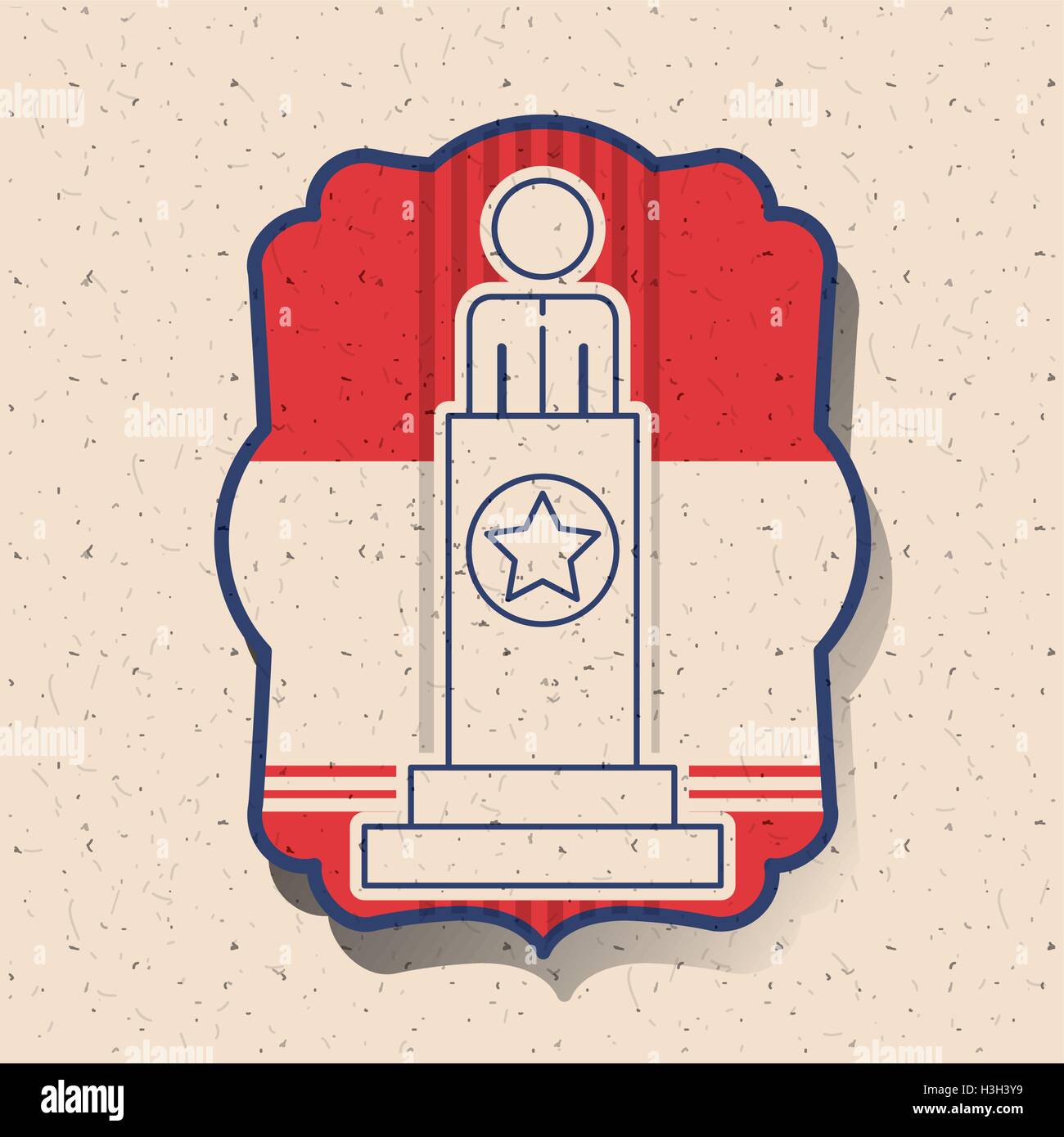 President of vote inside frame design Stock Vector Image & Art - Alamy