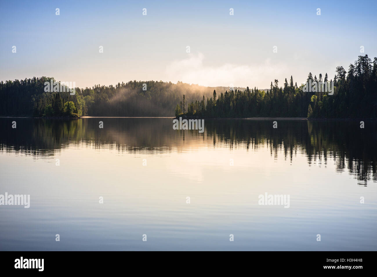 Kempt lake, Quebec, Canada Stock Photo - Alamy