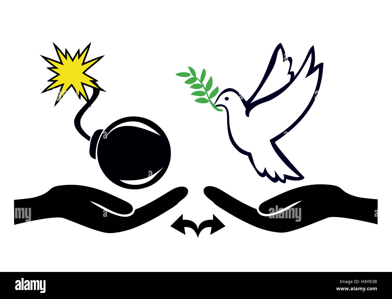 Peace force Cut Out Stock Images & Pictures - Alamy