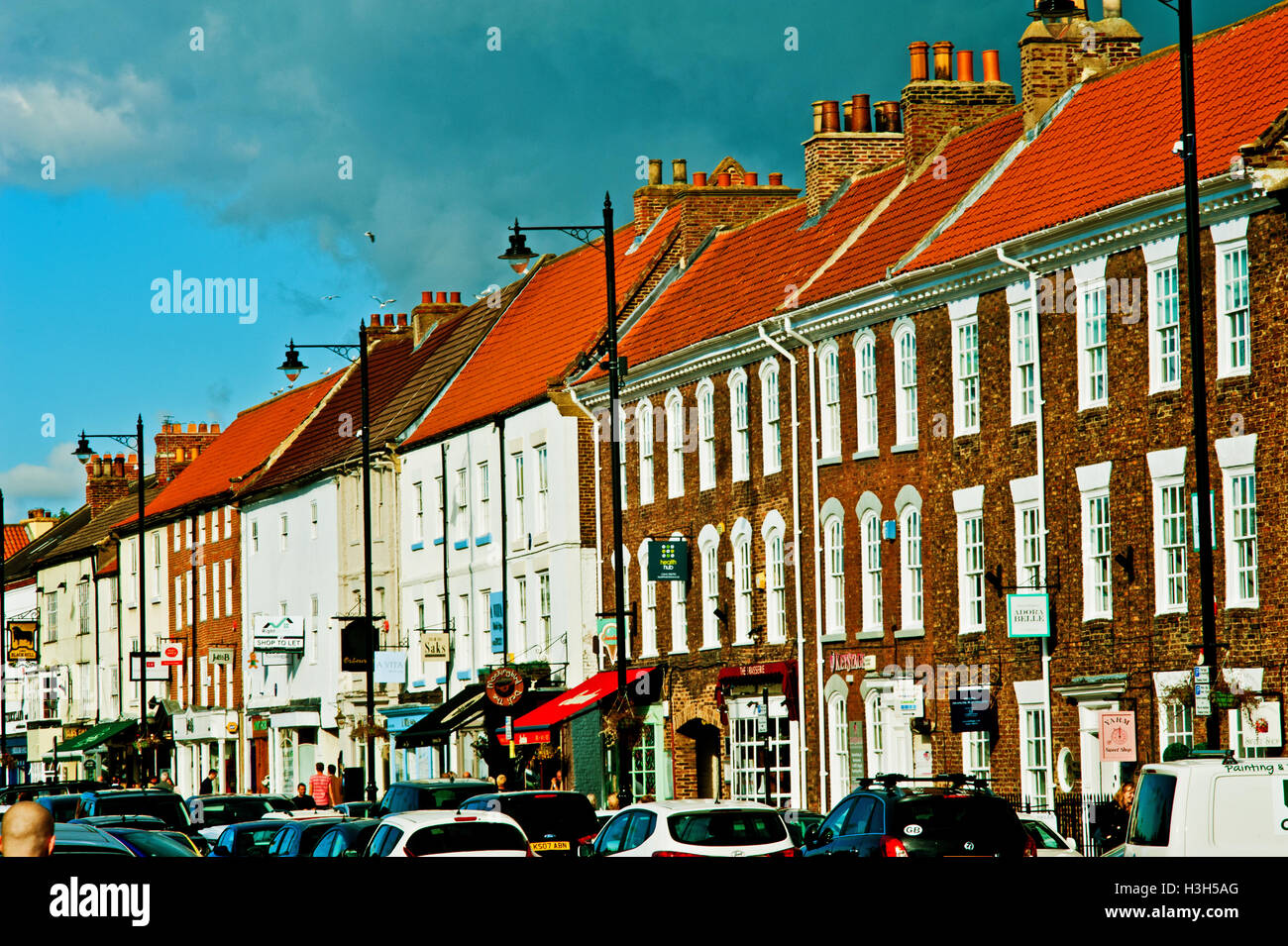 Architecture of Yarm Stock Photo - Alamy