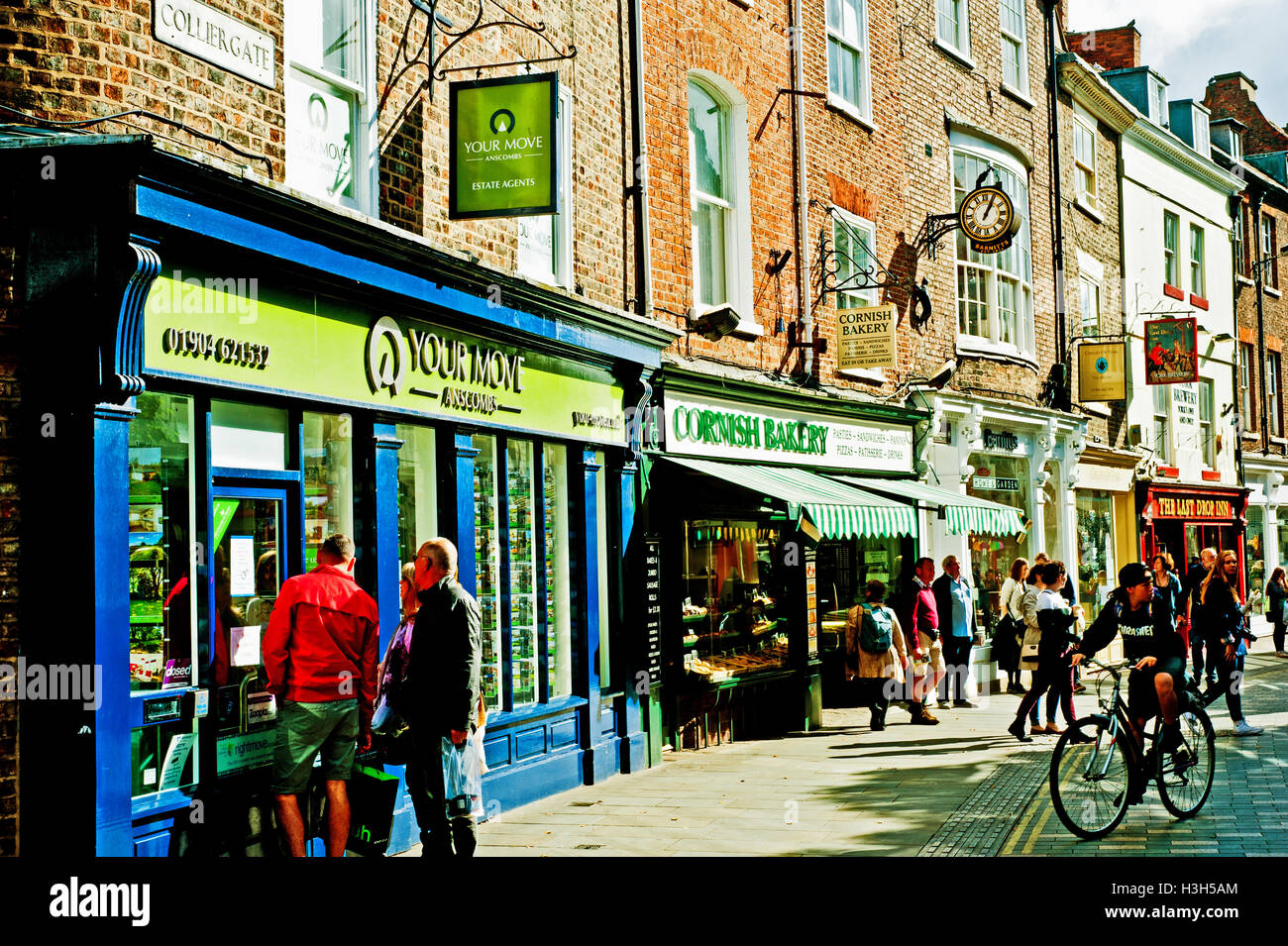 Colliergate york hi-res stock photography and images - Alamy