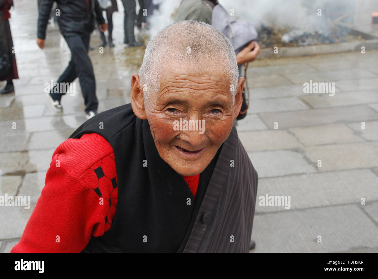 Very thin old lady hi-res stock photography and images - Alamy