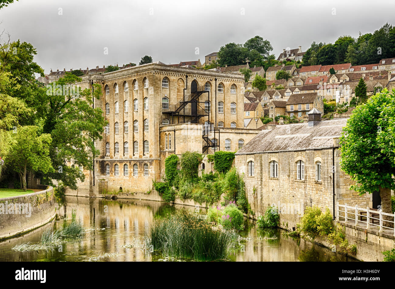 Old mill, Bradford on Avon, Wiltshire, England Stock Photo - Alamy