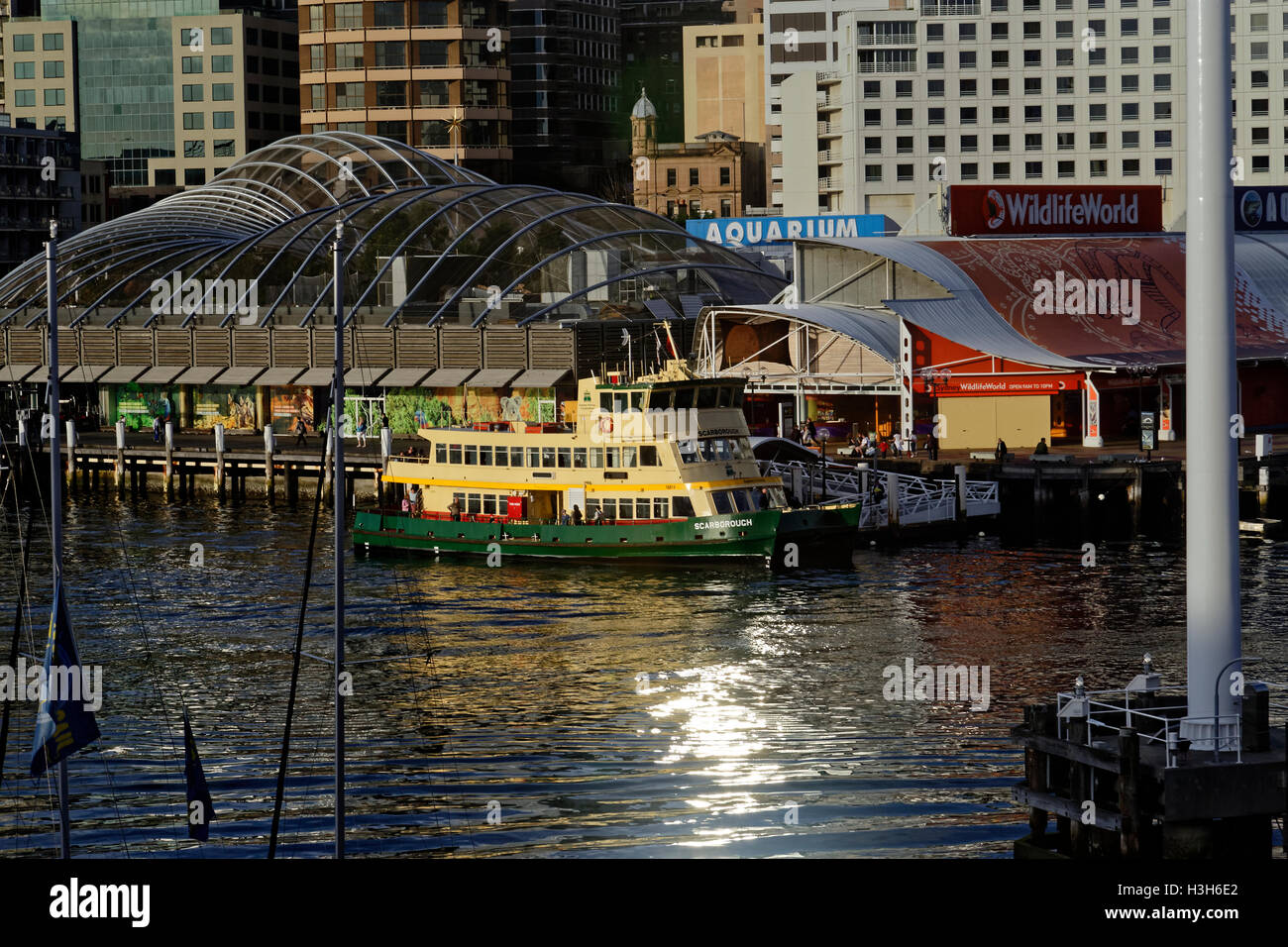 Sydney Australia, Sydney harbor. Fun on the harbor Sydney in Darling ...