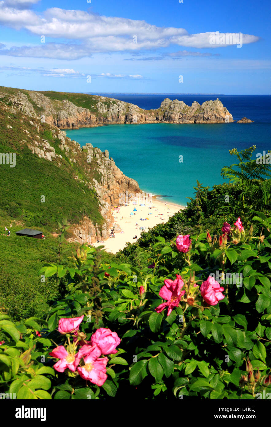 Logan rock cornwall hi-res stock photography and images - Alamy