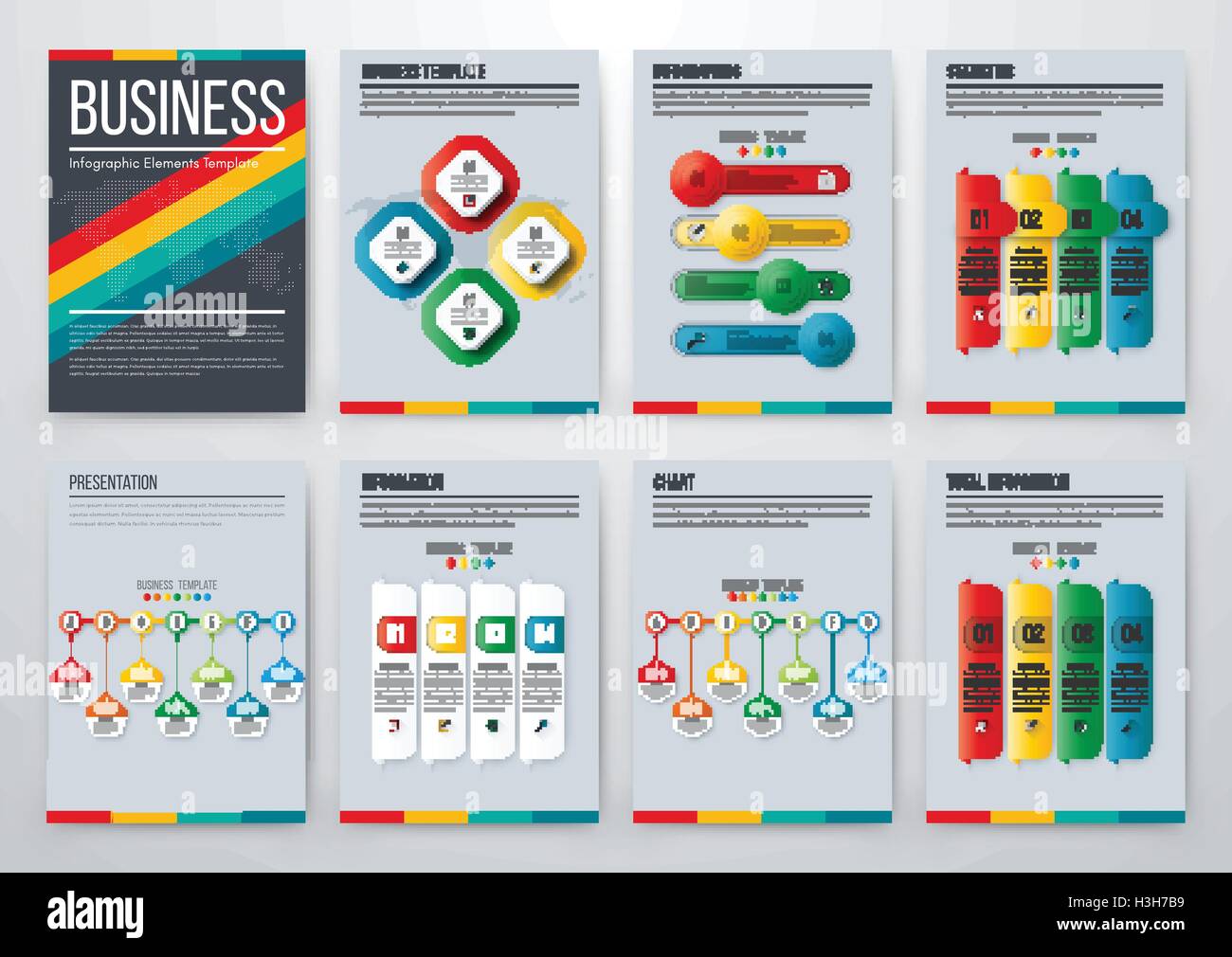 Modern infographic vector concept Stock Vector Image & Art - Alamy