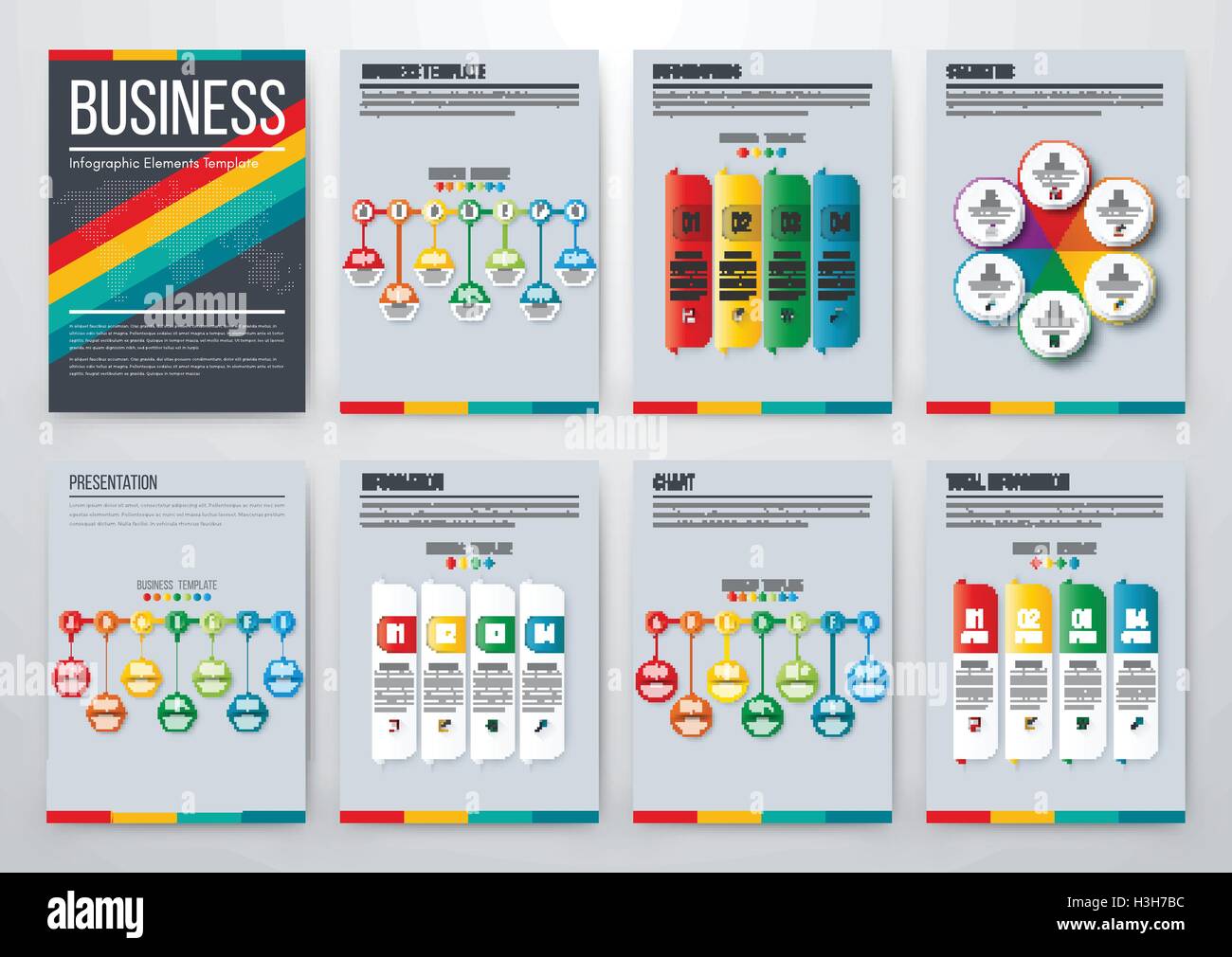 Modern infographic vector concept Stock Vector Image & Art - Alamy