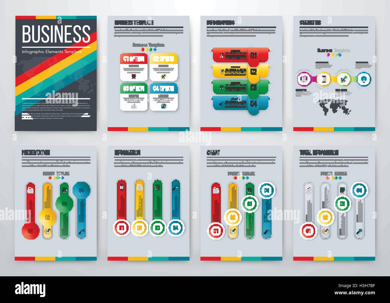 Modern infographic vector concept Stock Vector Image & Art - Alamy