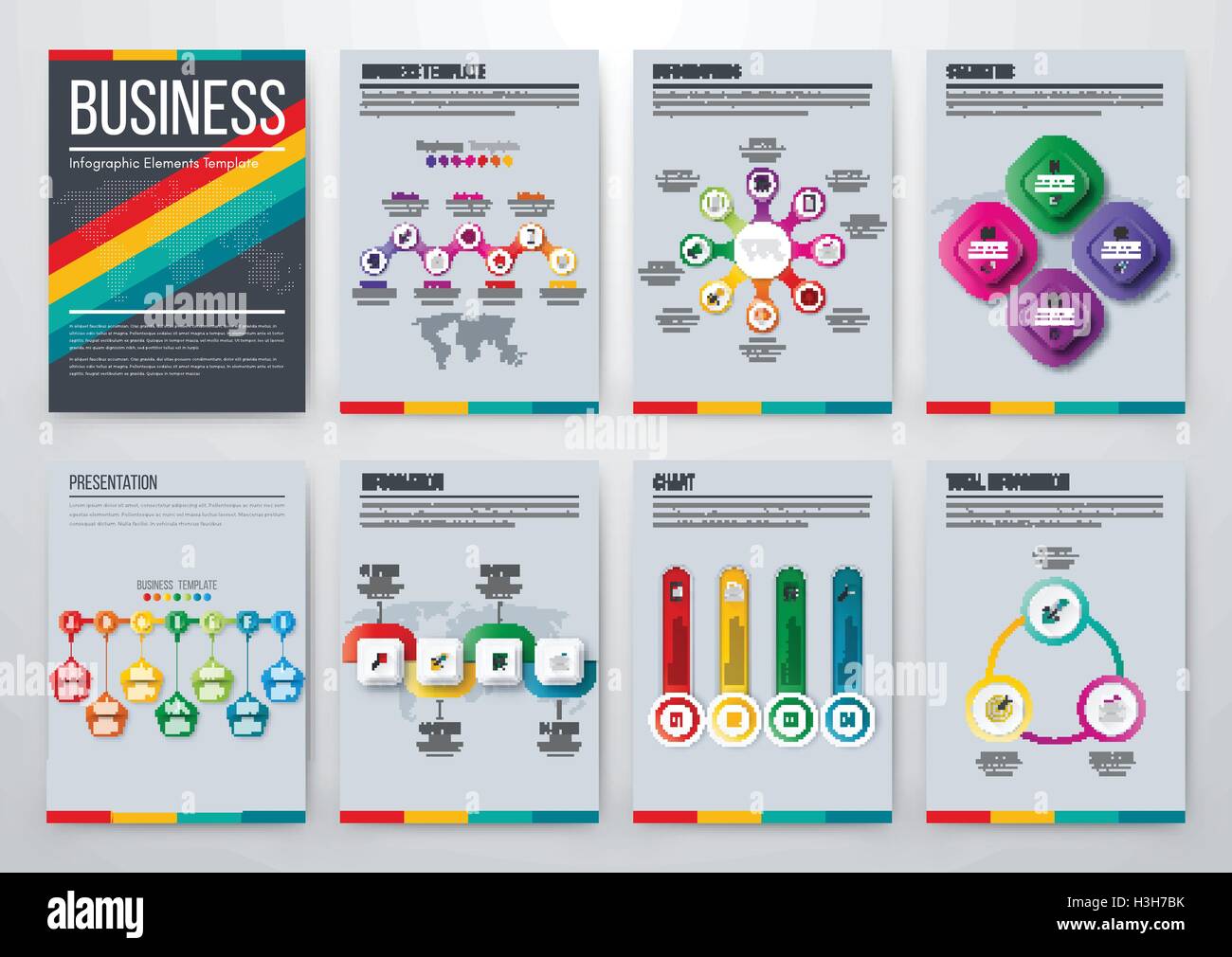 Modern infographic vector concept Stock Vector Image & Art - Alamy