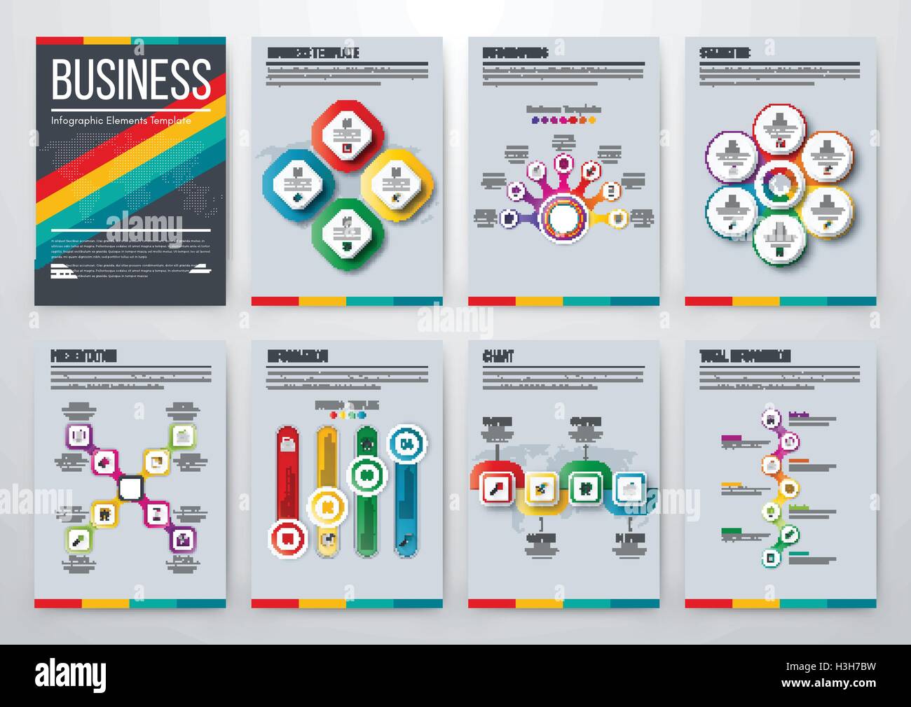 Modern infographic vector concept Stock Vector Image & Art - Alamy