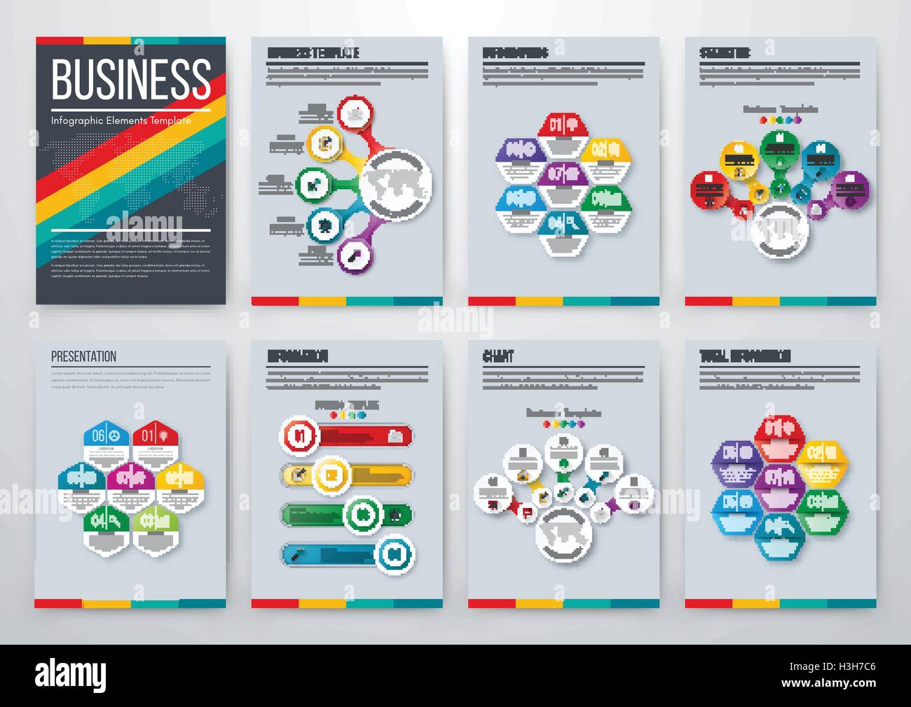 Modern infographic vector concept Stock Vector Image & Art - Alamy