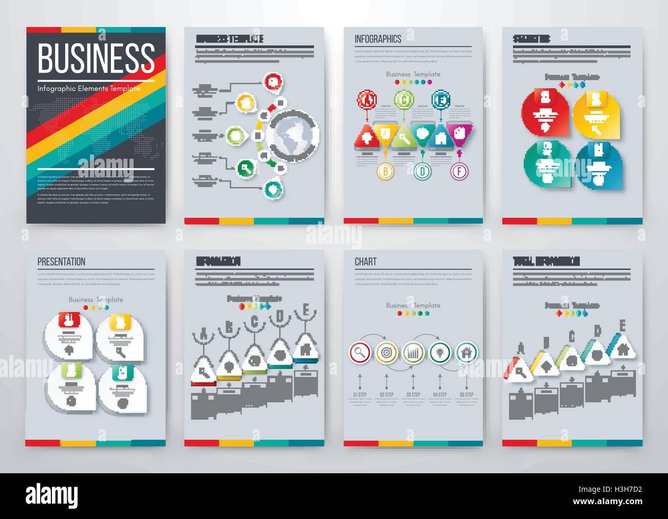 Modern infographic vector concept Stock Vector Image & Art - Alamy