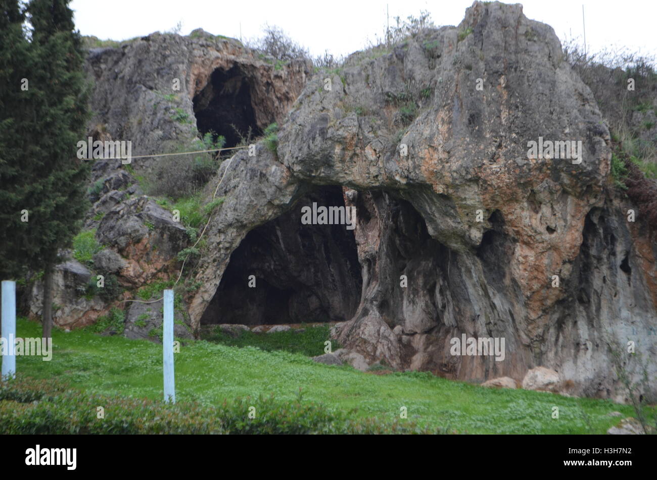 caves and mines around Greece Stock Photo - Alamy