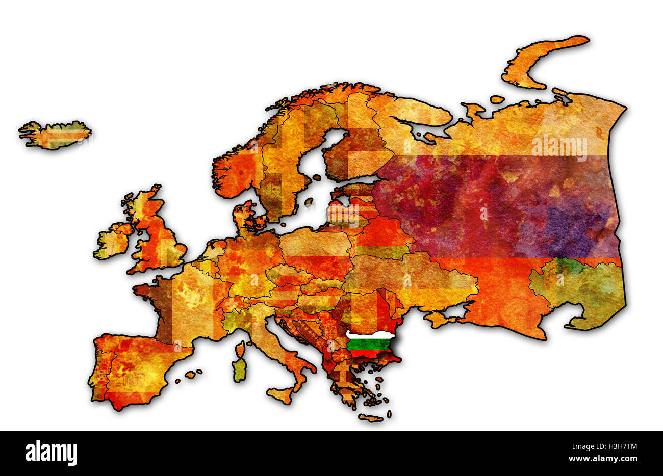 Old sofia map hi-res stock photography and images - Alamy