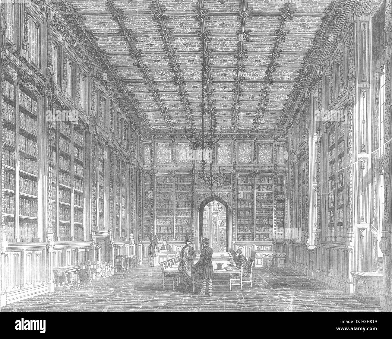 Old westminster library Black and White Stock Photos & Images - Alamy