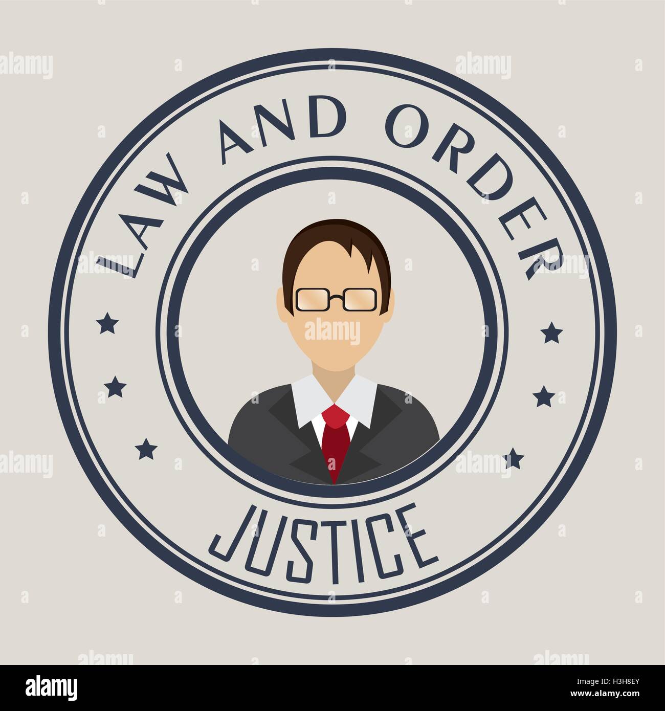 Law and legal justice graphic Stock Vector Image & Art - Alamy