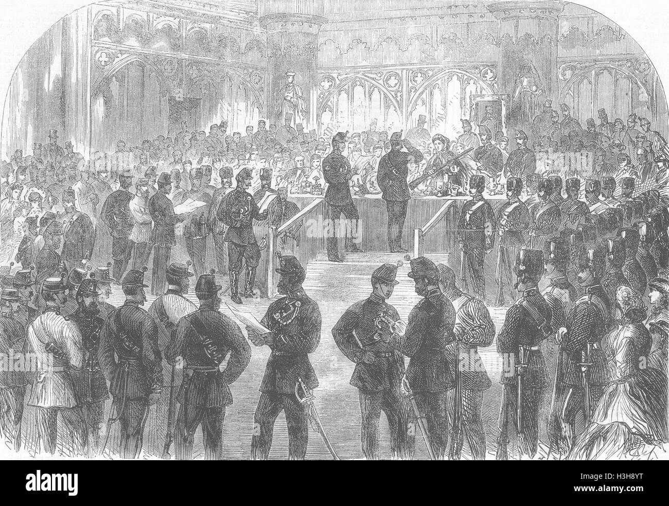 26th middlesex rifle volunteers Black and White Stock Photos & Images ...