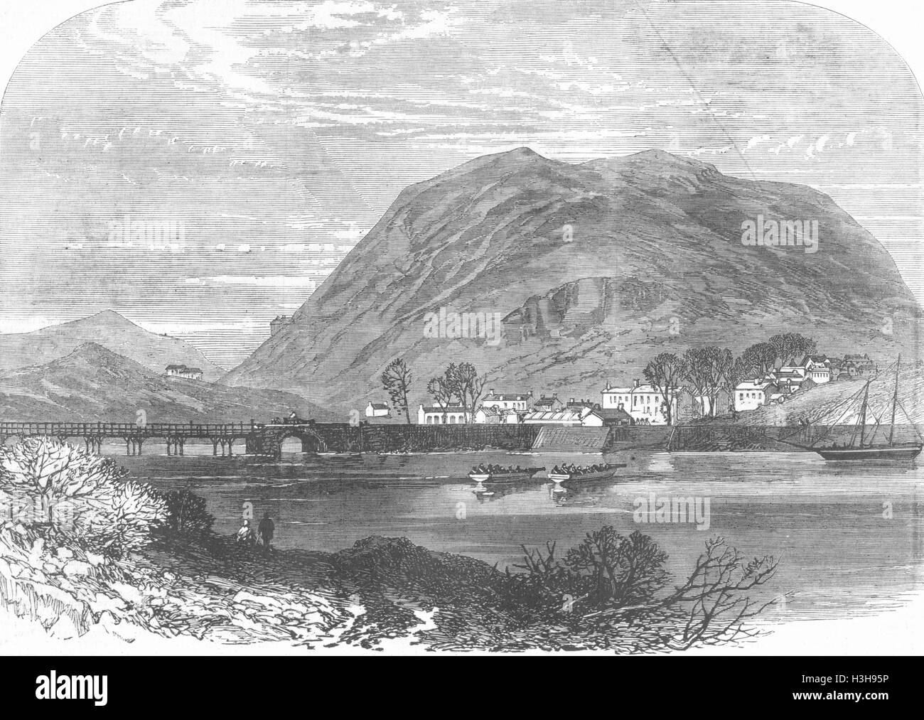 IRELAND Fenian Rising Raid, Kerry Cahirciveen 1867. Illustrated London ...