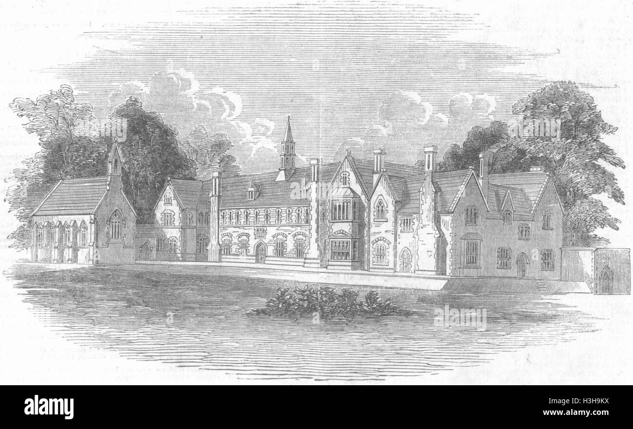 DEVON Diocesan Training College, founded, Exeter, 1853. Illustrated ...