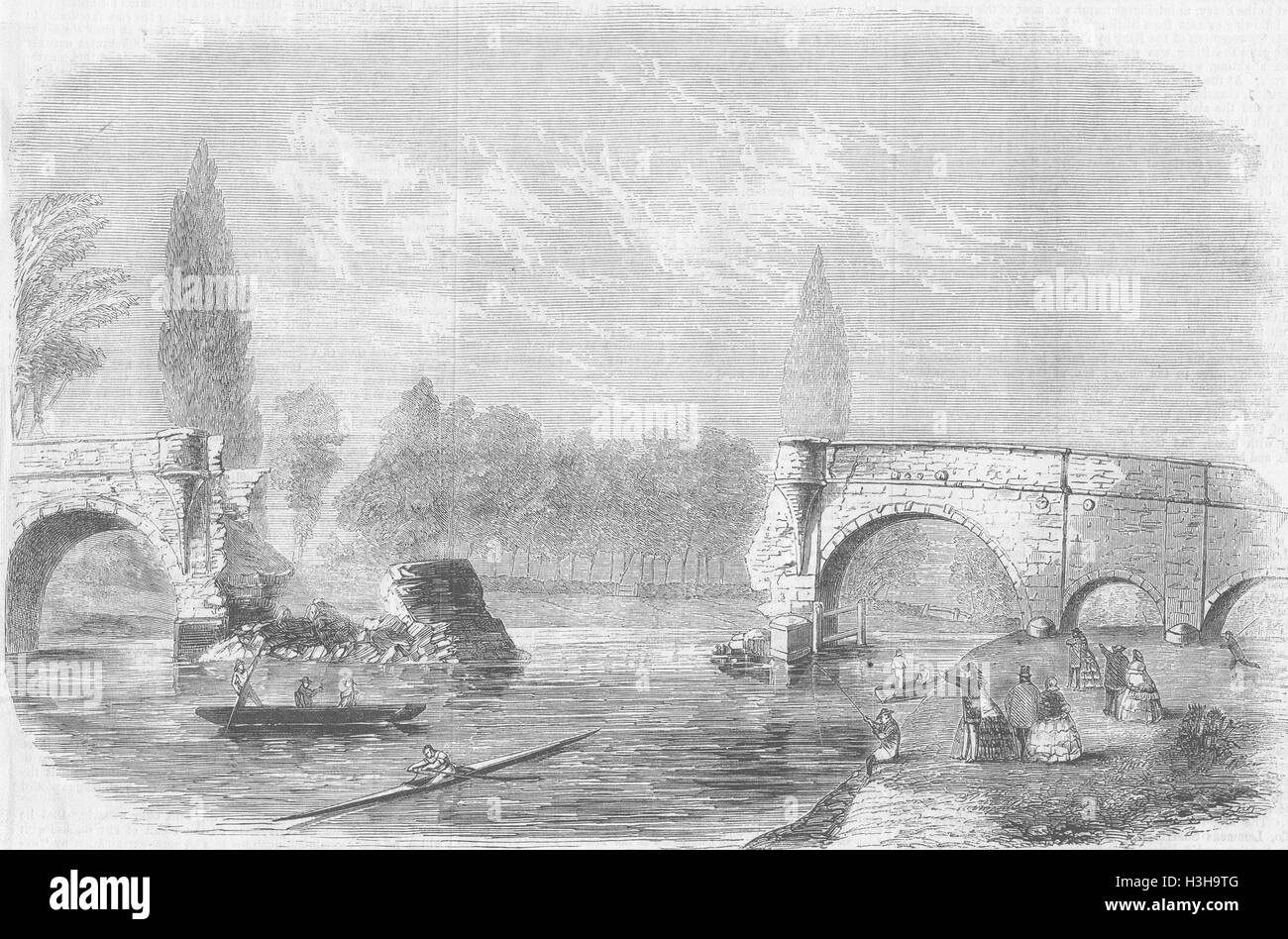 Old walton bridge hi-res stock photography and images - Alamy