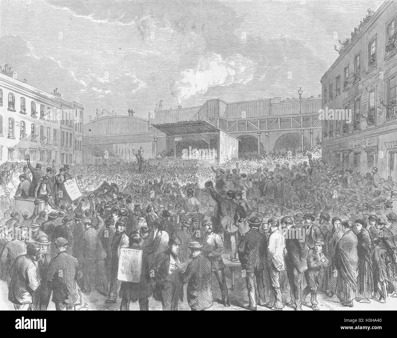 1869 london hi-res stock photography and images - Alamy