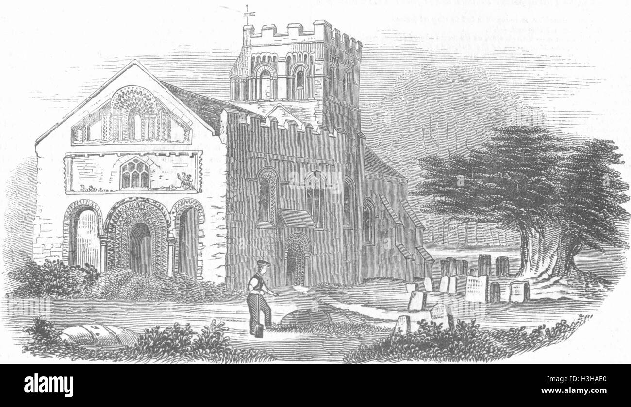 Iffley church hi-res stock photography and images - Alamy