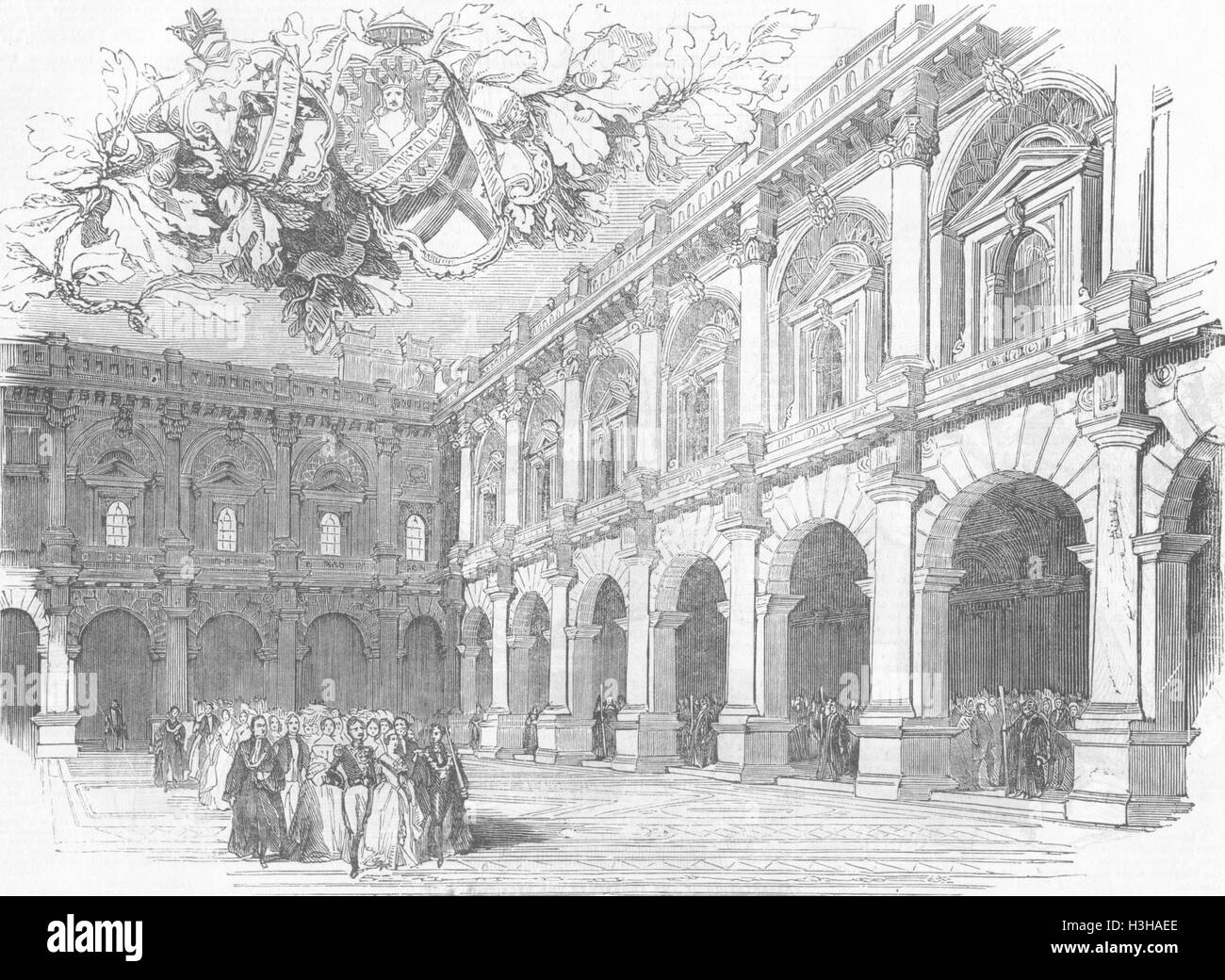 Royal exchange area Black and White Stock Photos & Images - Alamy