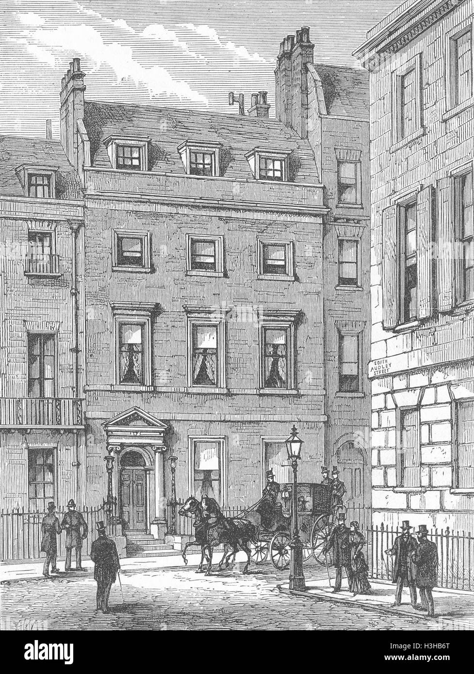 Mayfair buildings hi-res stock photography and images - Alamy