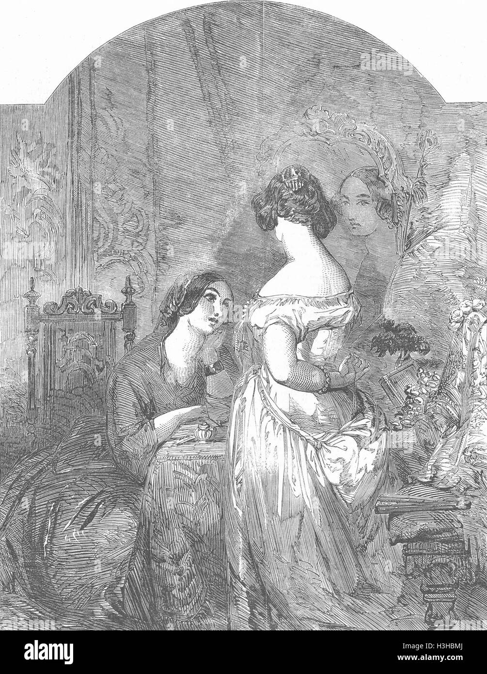 19th century bride Black and White Stock Photos & Images - Alamy