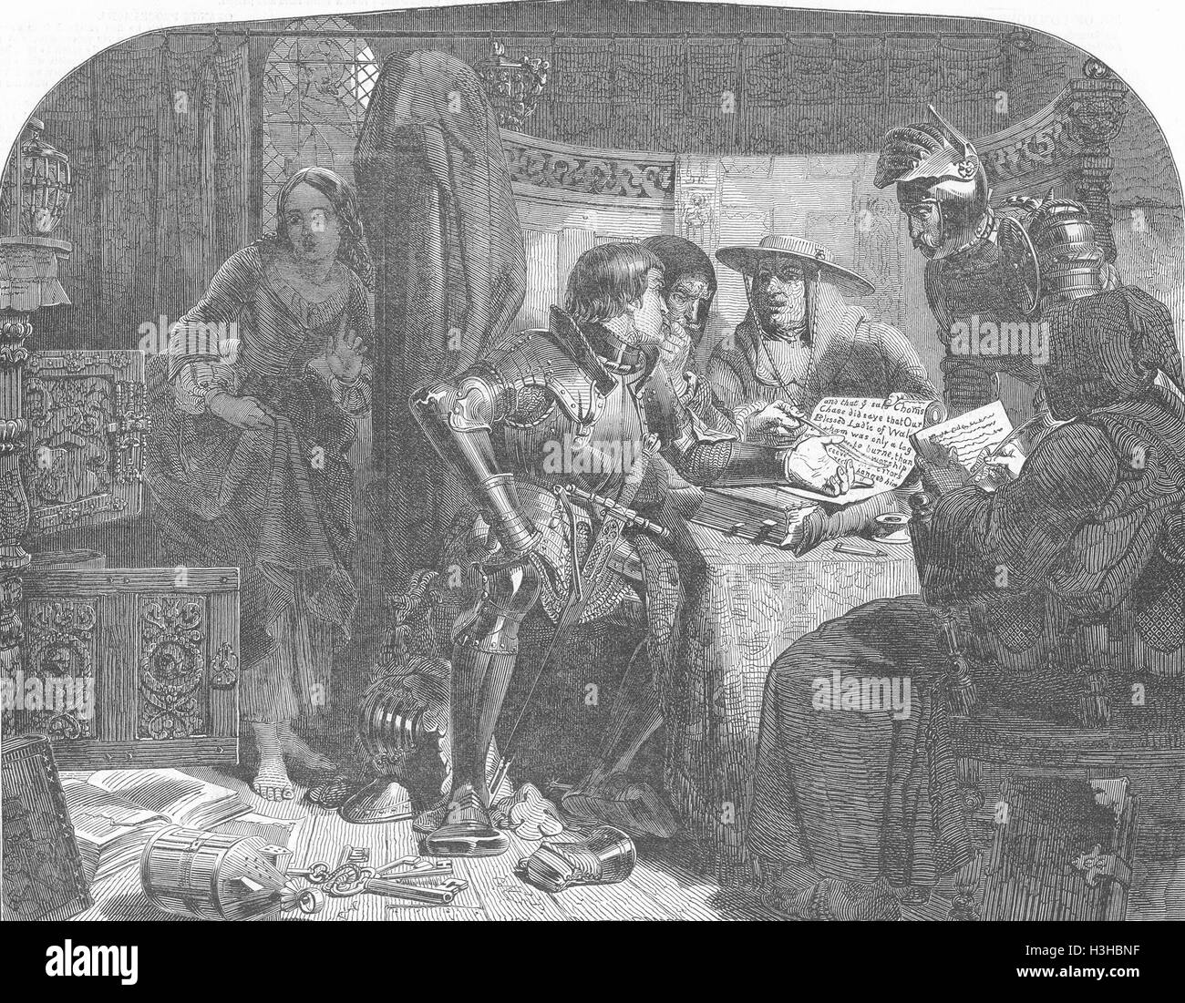 BUCKS Thomas Chase's murderers writing to Clergy 1849. Illustrated ...