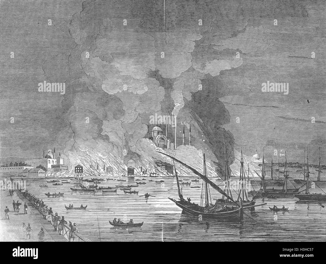 Fire of constantinople hi-res stock photography and images - Alamy