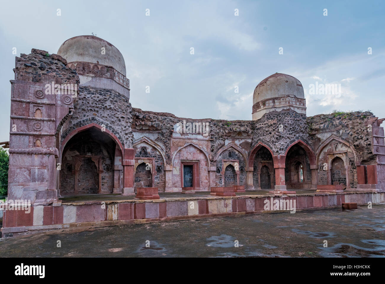 An old fort built by Mughal emperor in Madhya Pradesh, India Stock ...