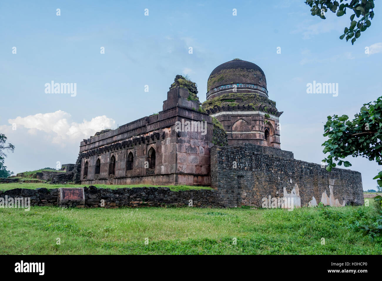 An old fort built by Mughal emperor in Madhya Pradesh, India Stock ...