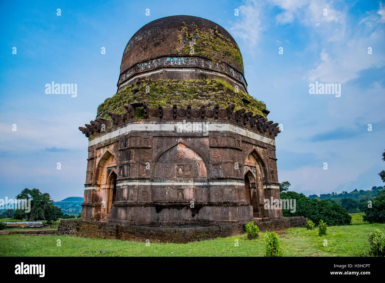 An old fort built by Mughal emperor in Madhya Pradesh, India Stock ...