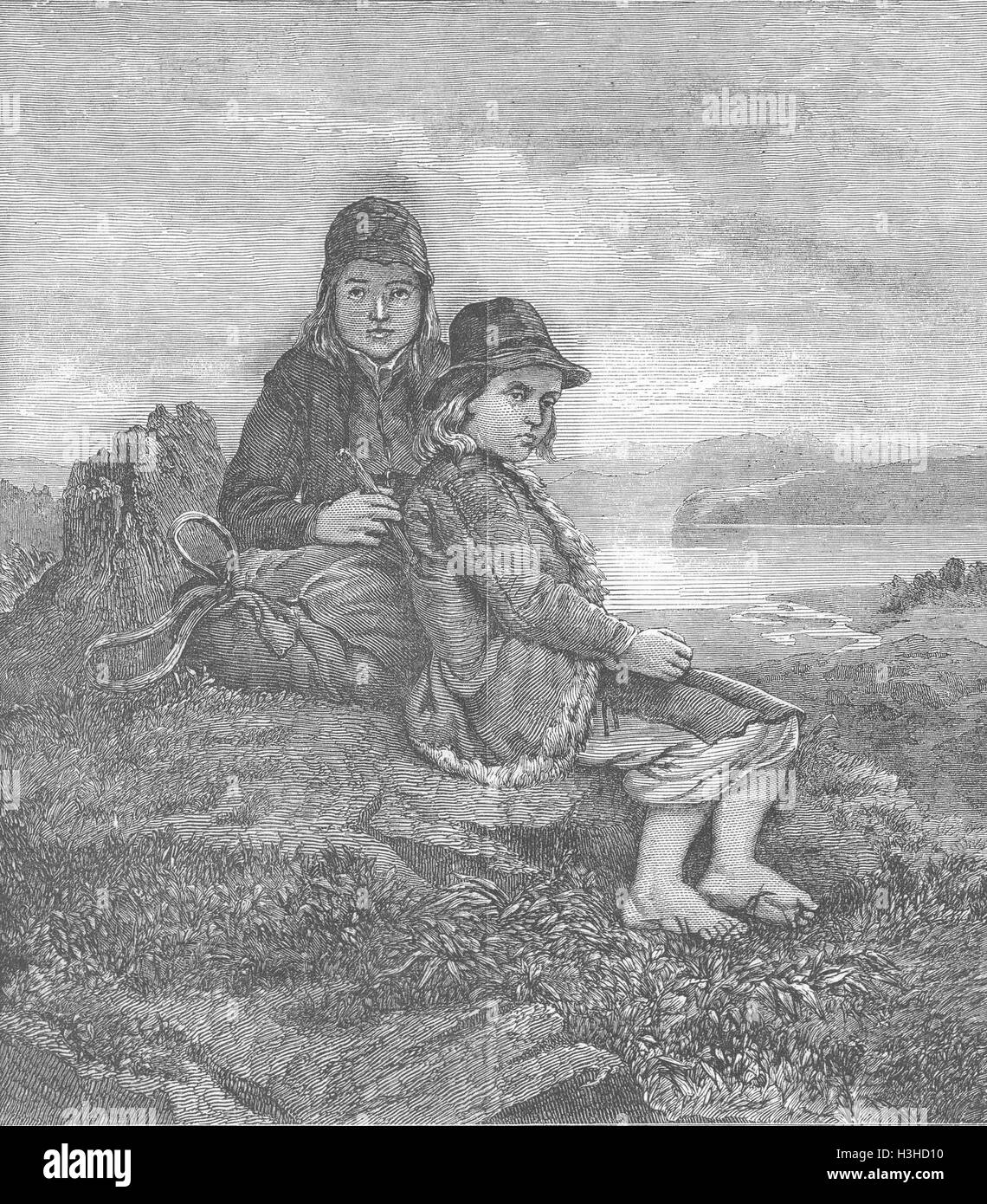 Peasant children hi-res stock photography and images - Alamy