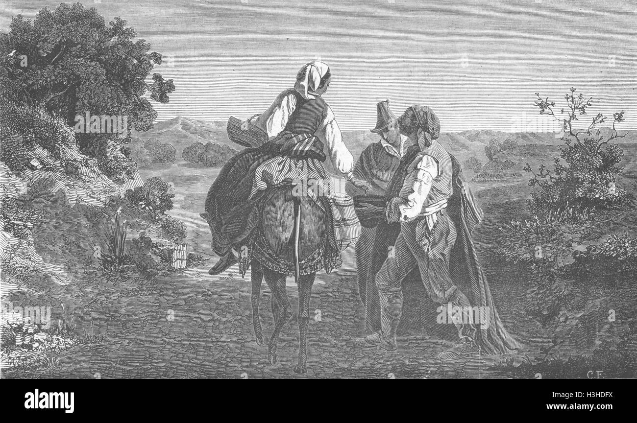 Beggars london engraving hi-res stock photography and images - Alamy