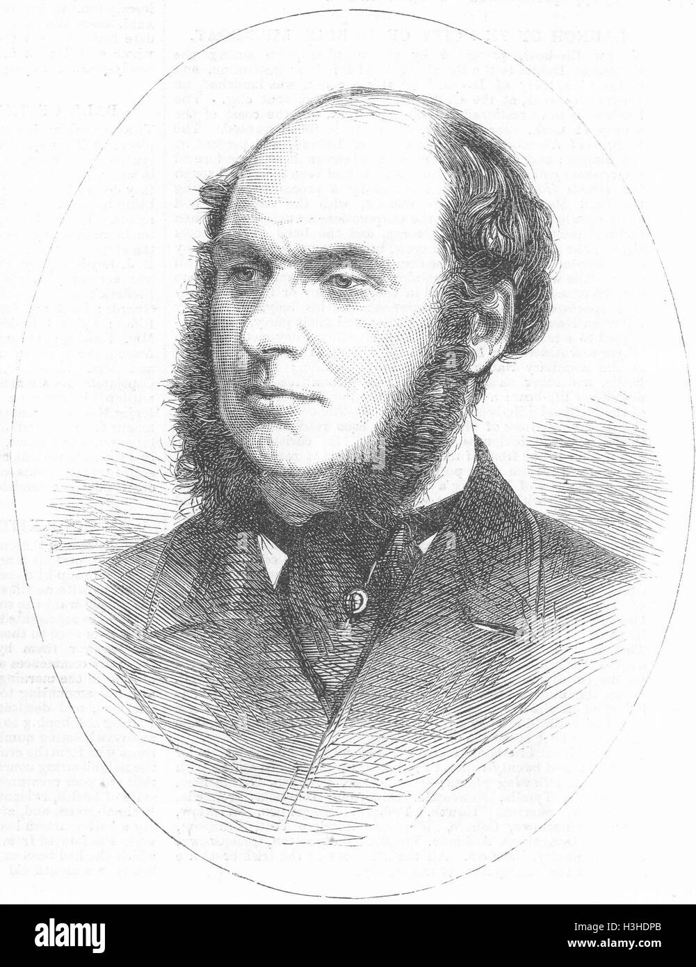 POLITICS Mr S R Graves 1867. Illustrated London News Stock Photo - Alamy